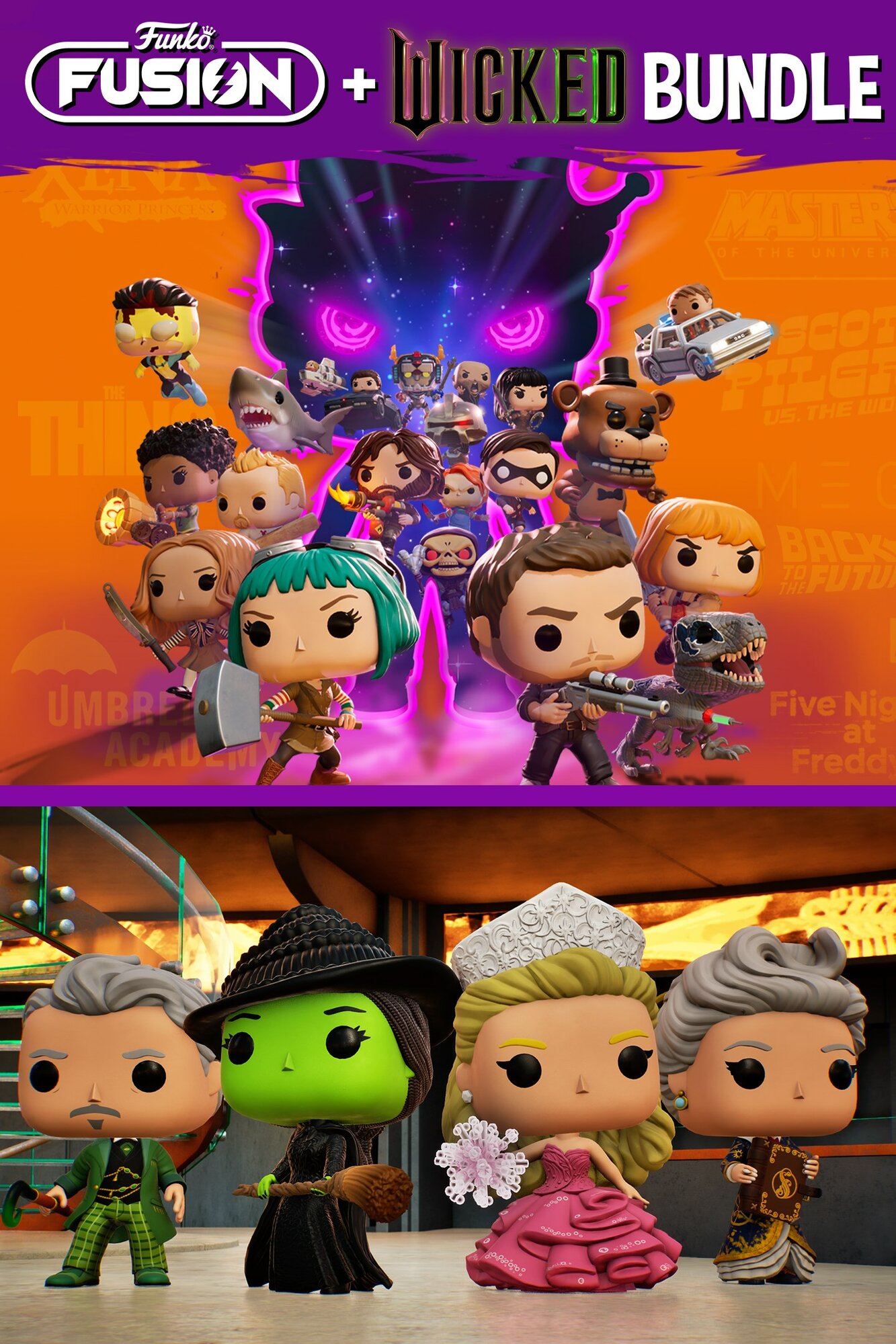 Funko Fusion - Funko Fusion and Wicked Movie DLC Bundle — ключ активации Xbox / Microsoft Store · Xbox Series X|S · цифровой ключ · любой регион