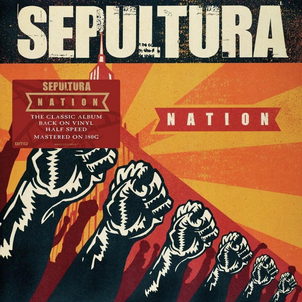 Sepultura: Nation(2LP) Виниловая пластинка
