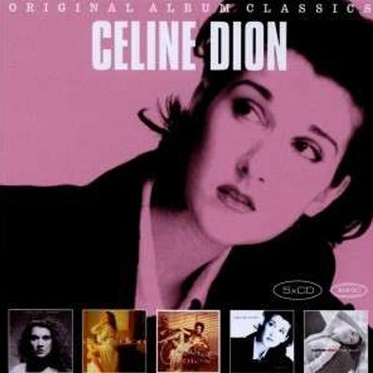 Celine Dion: Original Album Classics (5CD), 2011, Sony, Диск Музыкальный