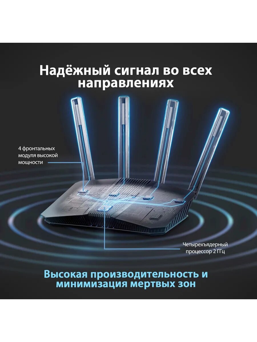 Роутер Wi-Fi RT-BE58U — фото 1
