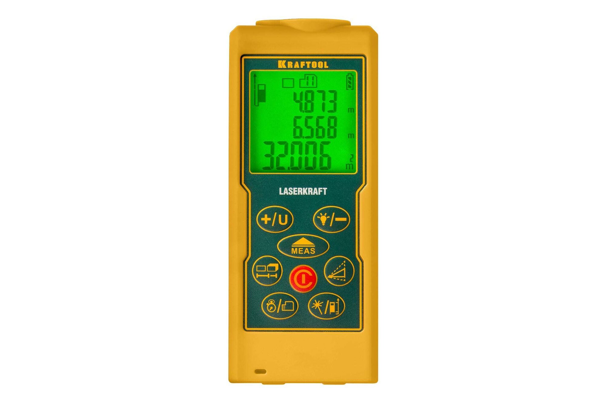 KRAFTOOL Laser-Kraft, 5 см - 70 м, лазерный дальномер (34760)
