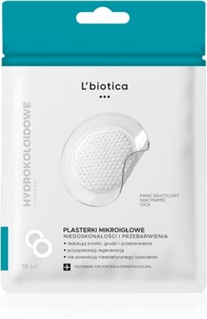 Пластыри с микроиглами L'biotica microneedle patches, 18 шт.