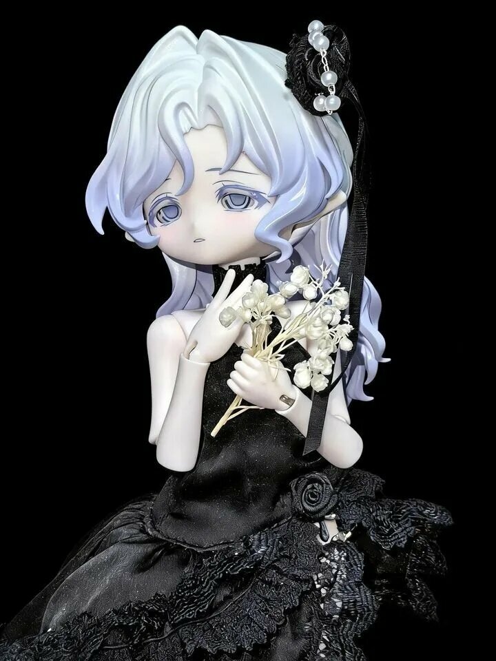 LEI-Doll 1/12 Кукла с шаровидными суставами BJD,20cm,(BONNIE) , полный набор прически, одежды и аксессуаров, коллекционная, подарокисцеление