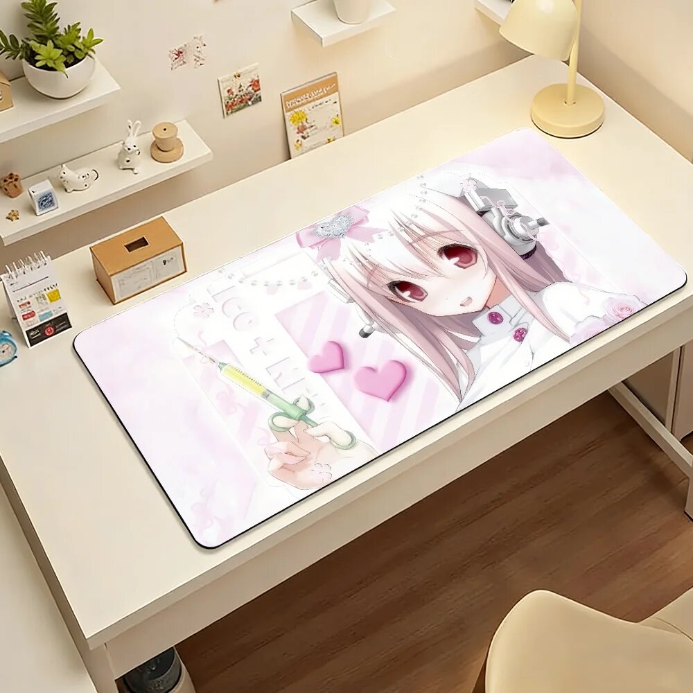 Резиновый коврик для мыши Super Sonico SBD180x220x2mm, z1