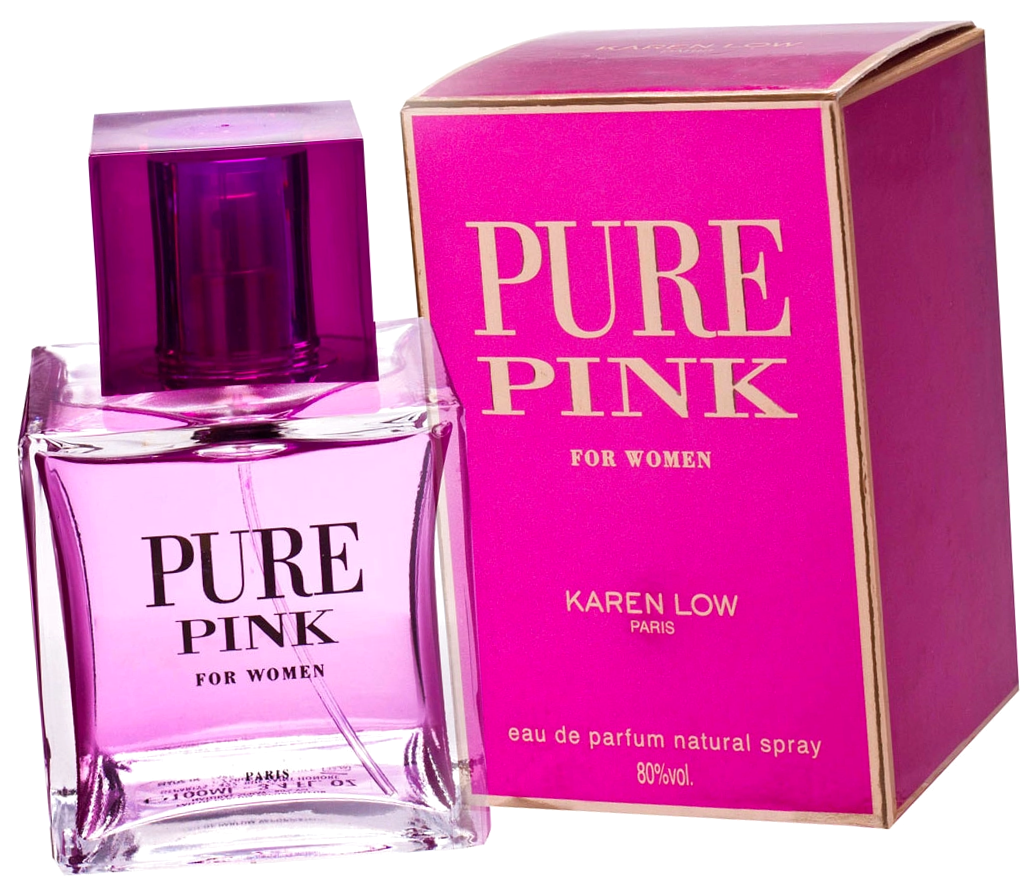 Geparlys Pure Pink парфюмерная вода для женщин 100 мл - Гепарлис Карен Лоу Пьюр Пинк Розовый аромат