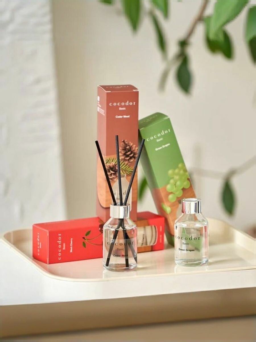 COCODOR Ароматический диффузор для дома "Лаванда" Basic Reed Diffuser Lavender Blue 100 мл. — фото 1