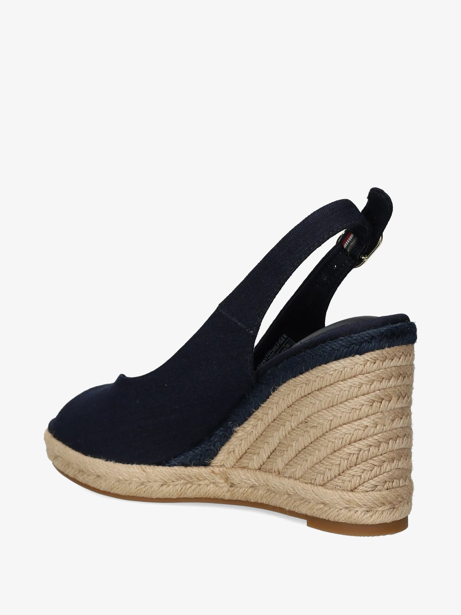 Эспадрильи TOMMY HILFIGER Logo-embroidered wedge espadrilles, размер 40 — фото 1