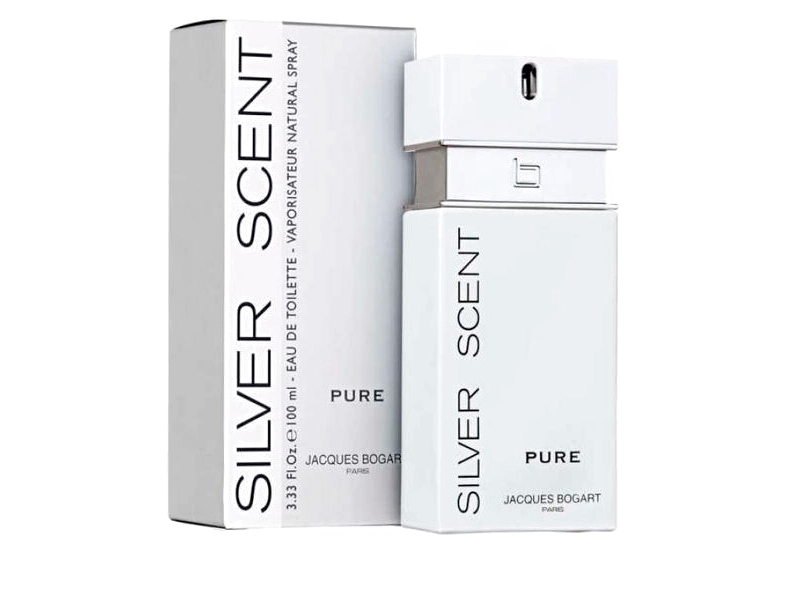 Мужская туалетная вода Jacques Bogart Silver Scent Pure флакон 100 мл - Жак Богарт Сильвер Сцент