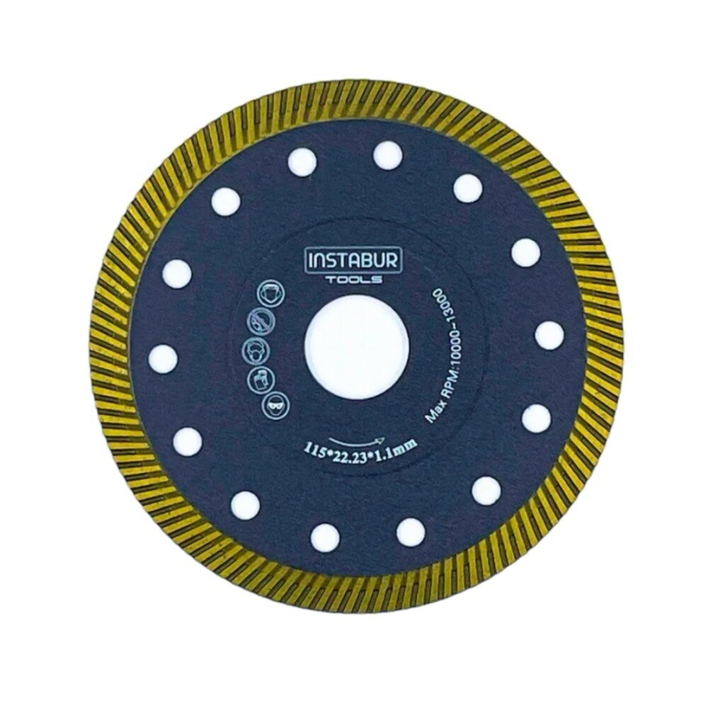 Алмазный диск ISTBR King 115 * 22,23 * 1,1 мм, INSTABUR арт.05-115