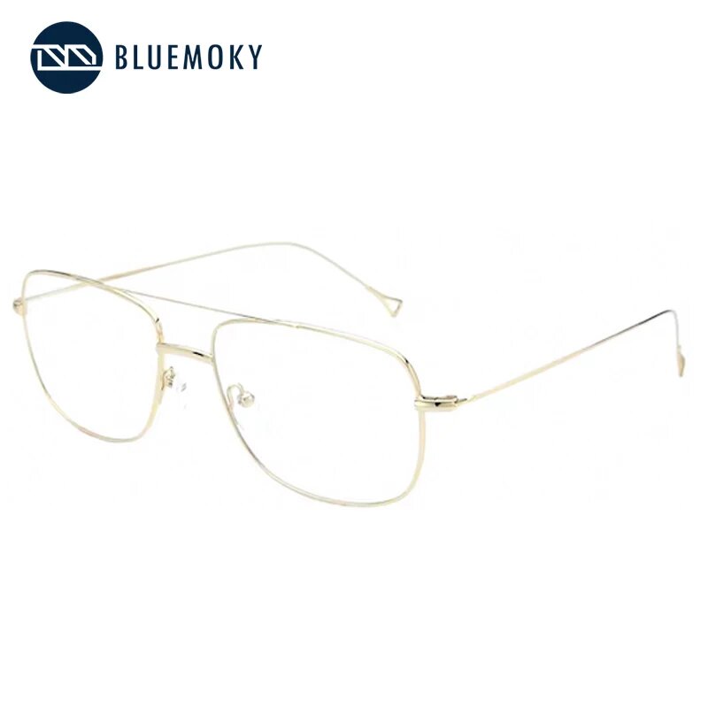 BLUEMOKY XL очки из чистого титана BK80065 progressive 001, 1.74, Единая версия, Анти-синий луч