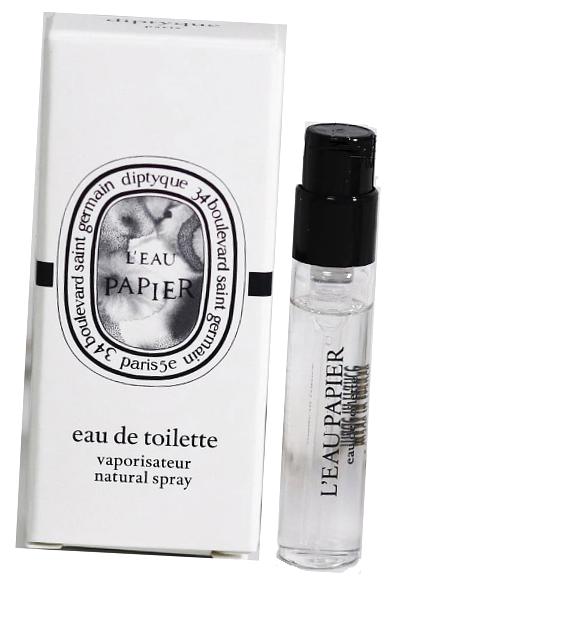 Туалетная вода Diptyque L Eau Papier унисекс 2 мл пробник - Ле Папир Бумажная
