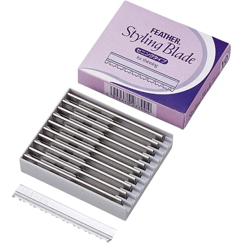 Лезвия Feather Styling Blade 10шт/уп/бритв/бритвенное лезвие