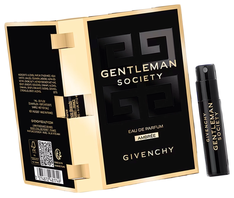 Givenchy Gentleman Society Ambree сэмпл 1 мл мужской / Живанши Джентльмен Социети Амбра пробник