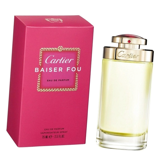 Cartier Baiser Fou парфюмерная вода для женщин 75 мл - Картье Байсер Фо аромат