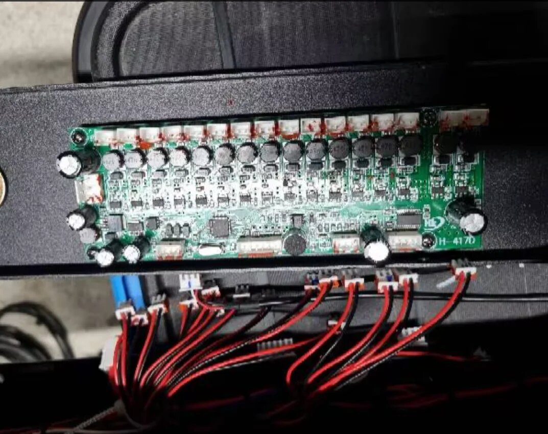 LED подвижная светодиодная панель H-417D LA SER