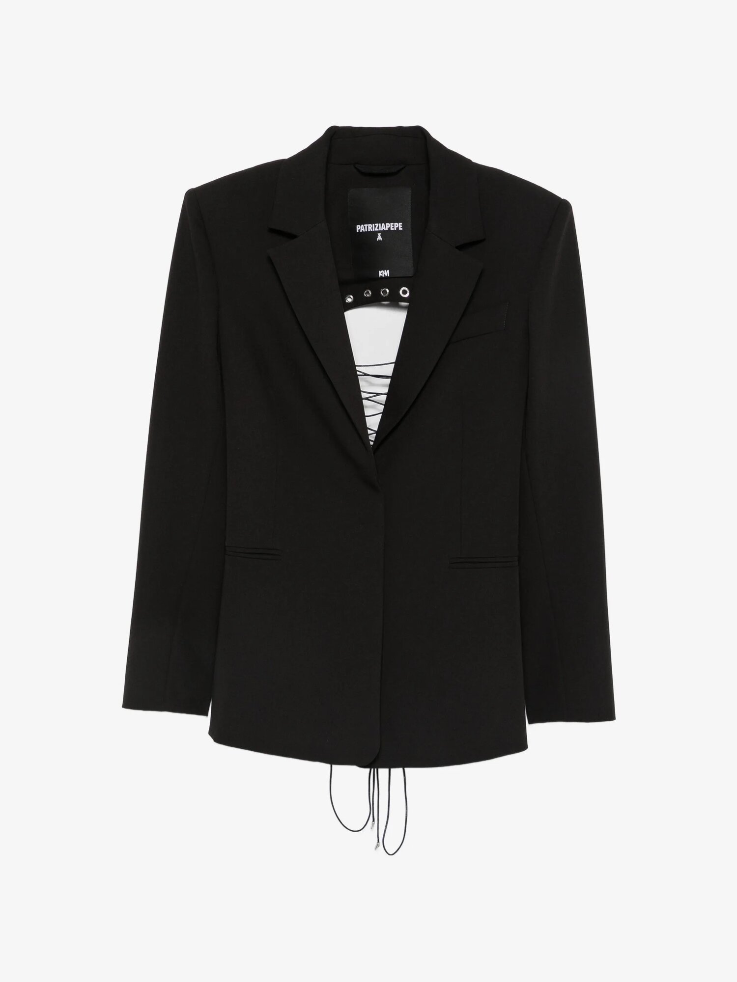 Пиджак Lace-up structured blazer