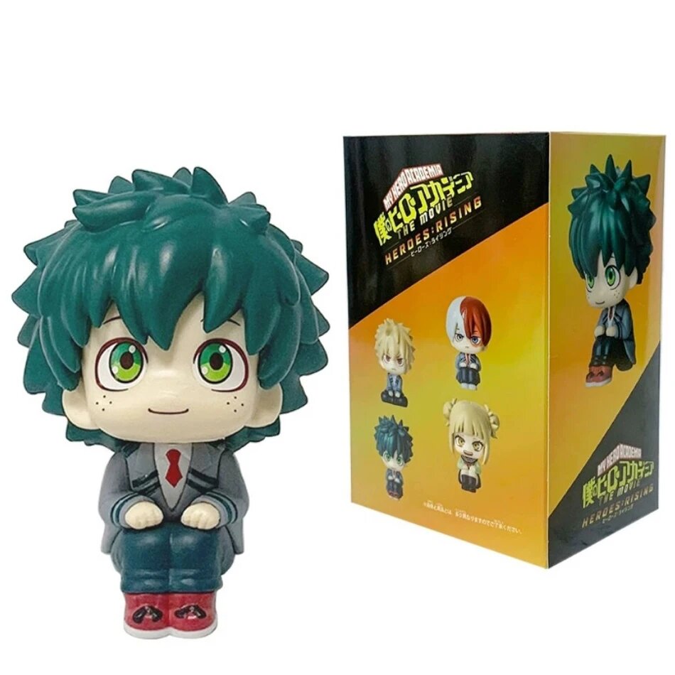 Фигурка My Hero Academia Мидория Изуку / Бакуго Кацуки / Тодороки Шото PVC 10 Зеленый, 01 with box