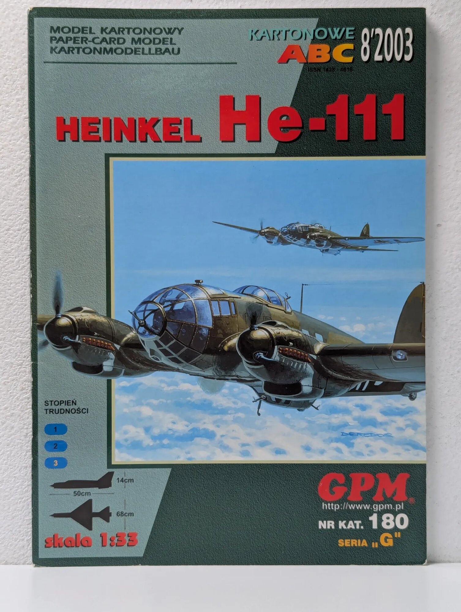 Kartonowe ABC. Выпуск № 8/2003. Heinkel He-111 Сборник 2003