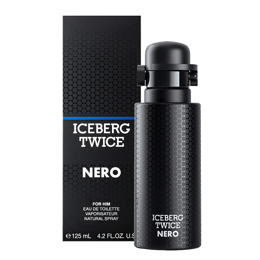 Туалетная вода мужская Айсберг Твайс Неро 75 мл - Iceberg Twice Nero