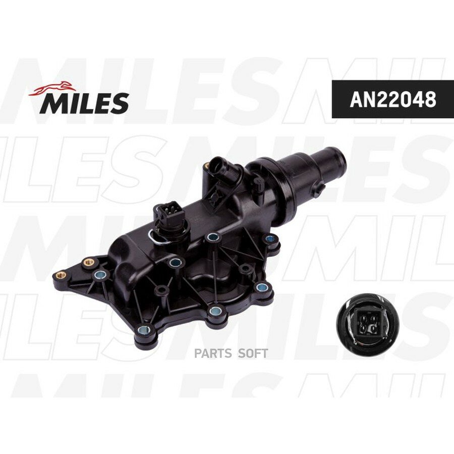 MILES AN22048 Термостат RENAUIT FLUENCE 10-/MEGANE II 1.4i/1.6i 03- ()