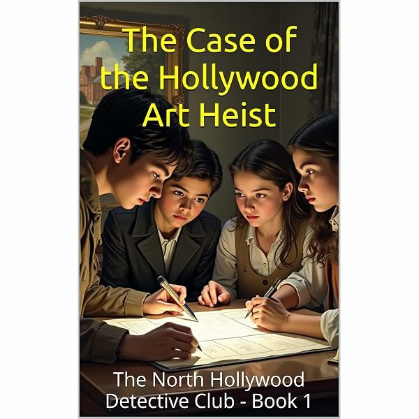 The North Hollywood Detective Club in The Case of the Hollywood Art Heist (Teen, Middle Grade, Young Adult Mystery Book): Mystery Books for Kids & Teens, Mystery Books for Boys & Girls 10-15，Reprinted paperback book
