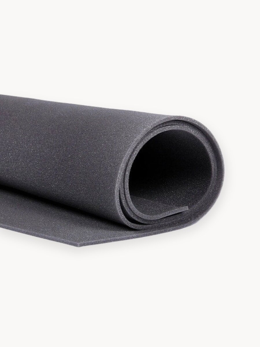 Акустический поролон Фомлайн SPG2236, 2000x1000х10мм, чёрный, 0,44кг