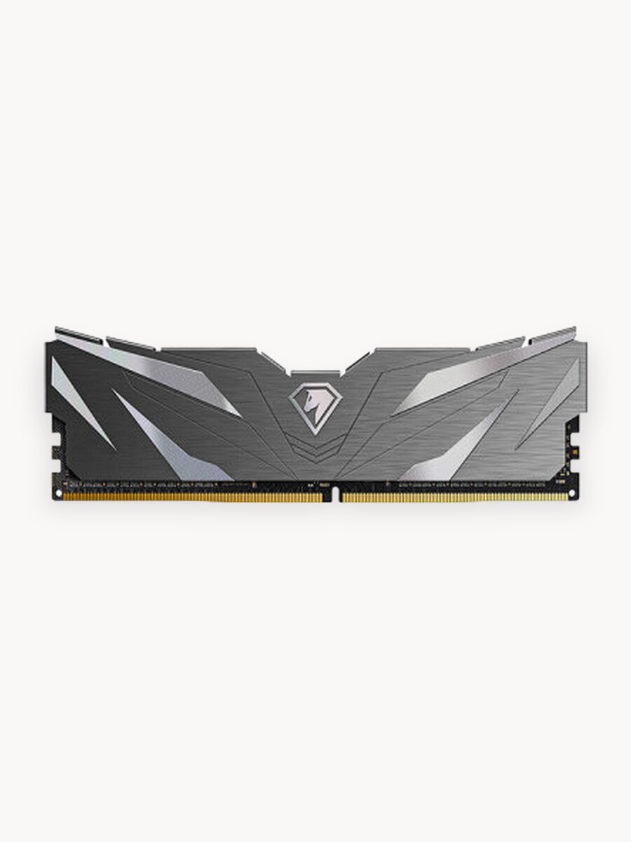 Оперативная память DDR4 Netac Shadow II 16Gb 3200Mhz PC25600 CL16 1.35V Black с радиатором (NTSWD4P32SP-16K)