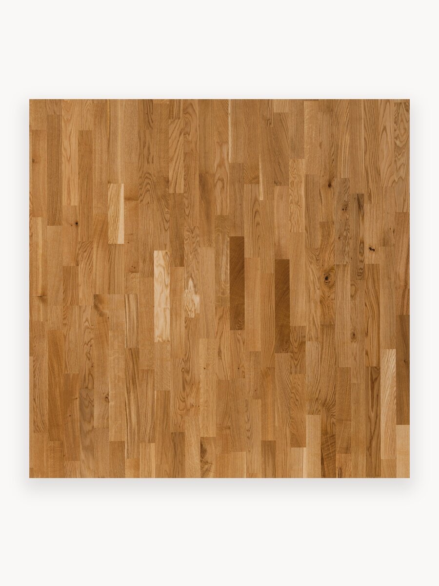 Паркетная доска POLARWOOD 3011342766060124, 3полос, Дуб Мoнсун лак, 1116х188х14мм