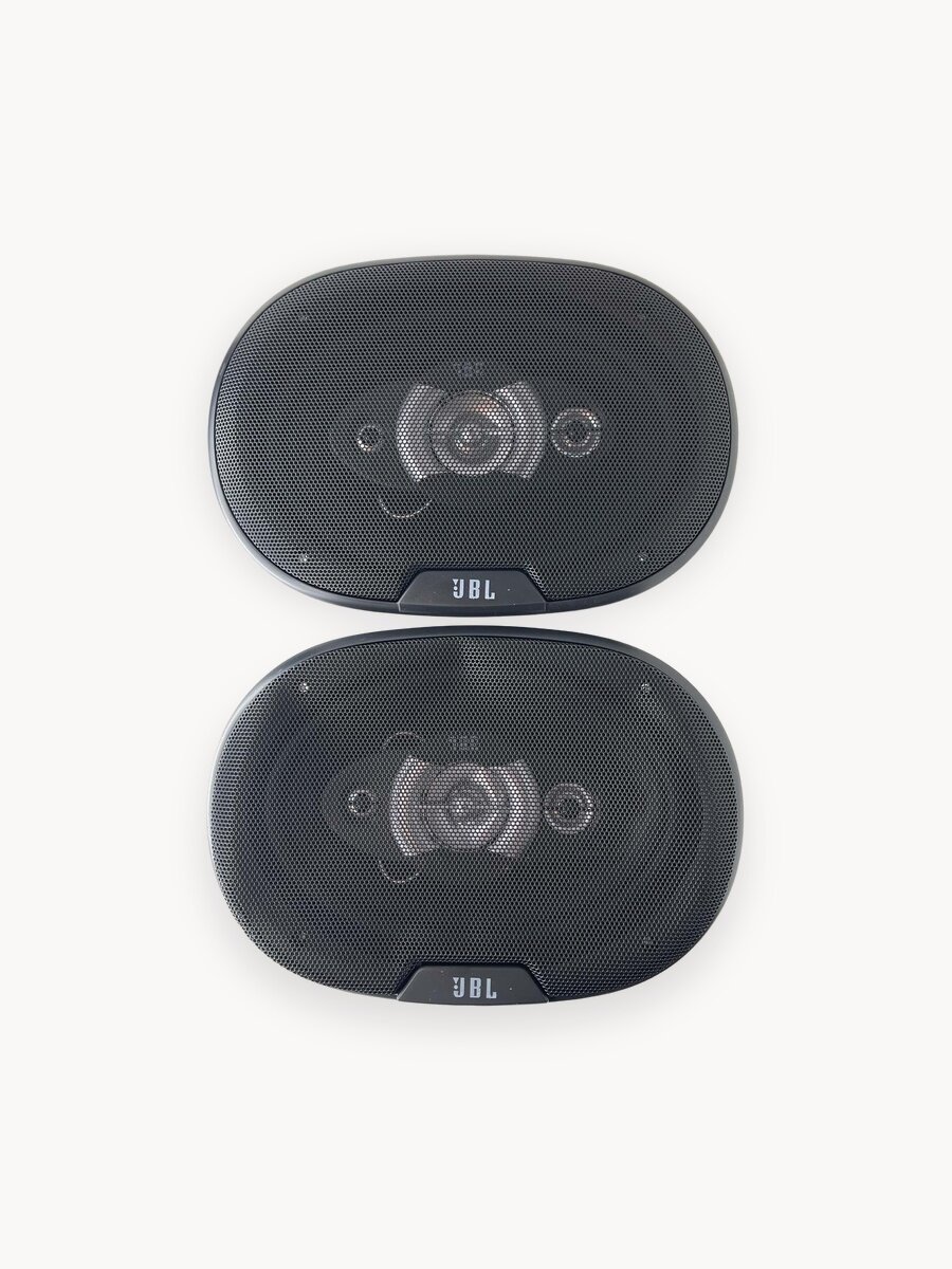 Колонки автомобильные 16х24 См (6"х 9" Дюйм.) 1200 Вт/ Динамики /Комплект из 2 штук / Коаксиальная акустика 4-х полосная