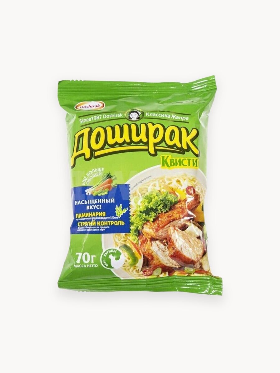 Доширак Квисти 70г - 48шт, Курица