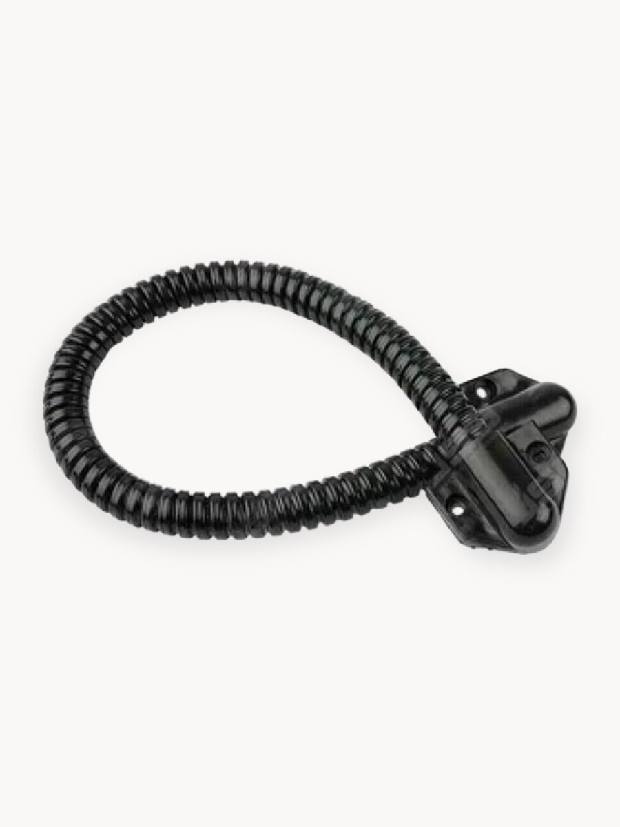 Кабель-канал гибкий для перехода на дверь ( черный )