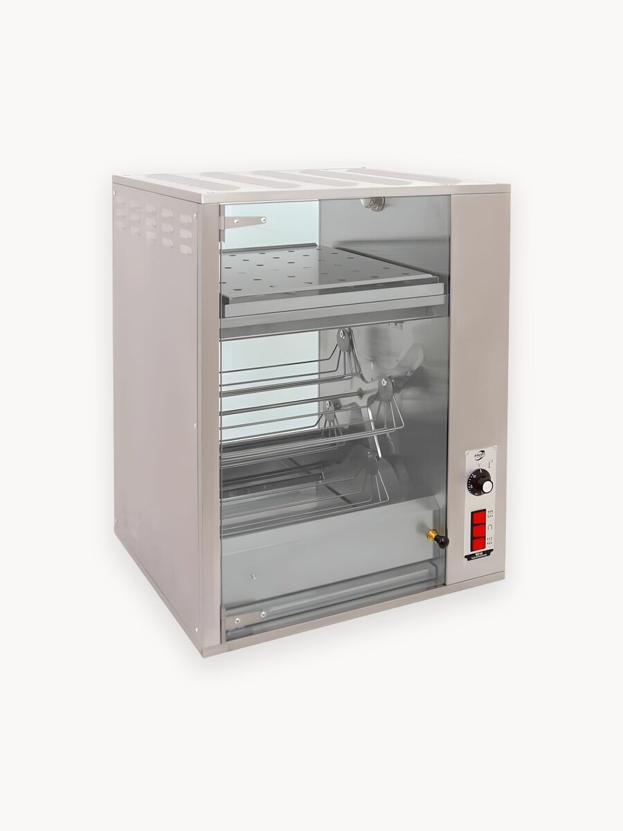 Гриль для кур Сиком МК-3.8В с витриной, 8 тушек, 580x540x750 мм