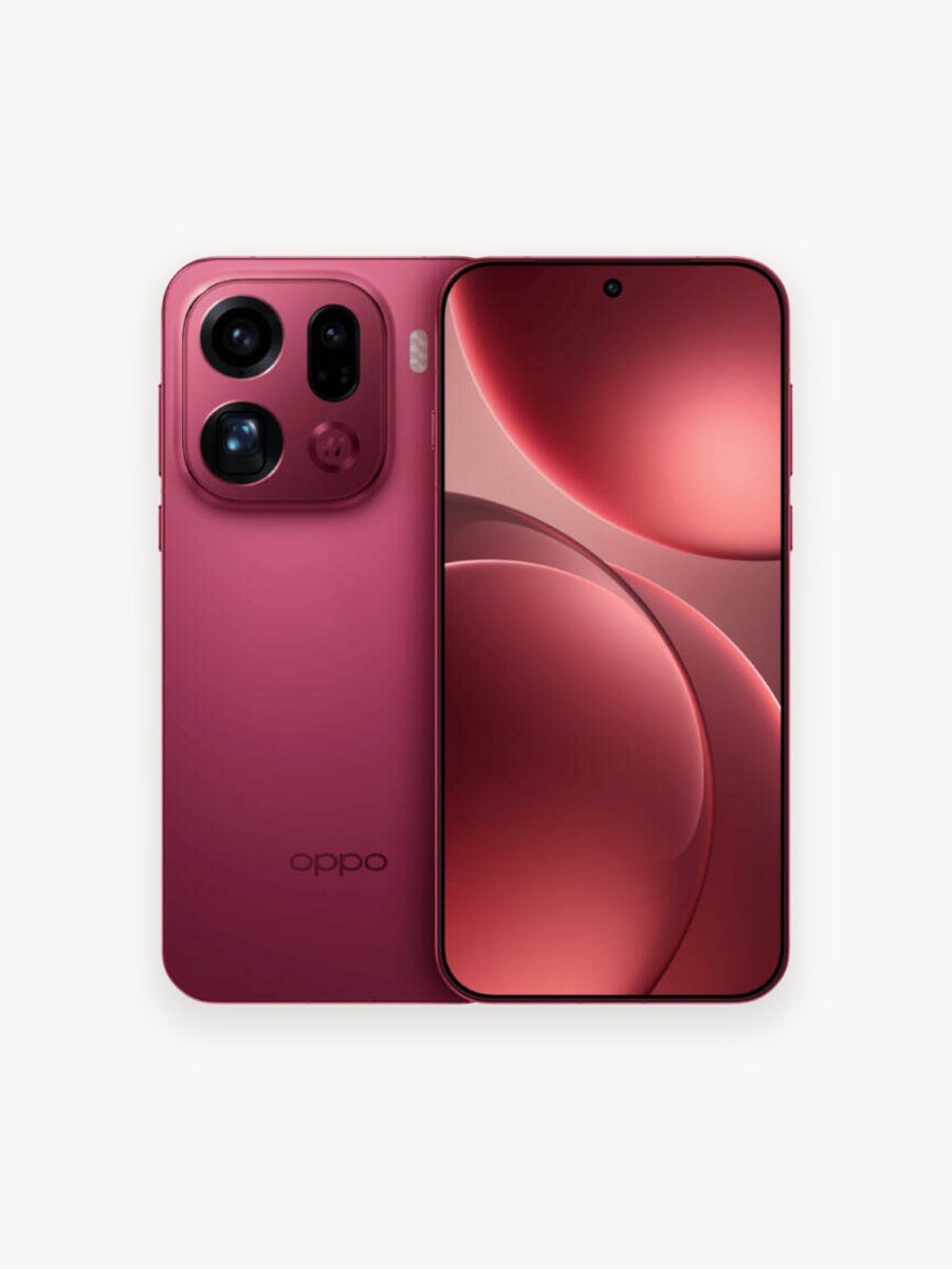 Смартфон Oppo Find X9 Pro, 16/512Gb, Chasing Light Red (Красный)