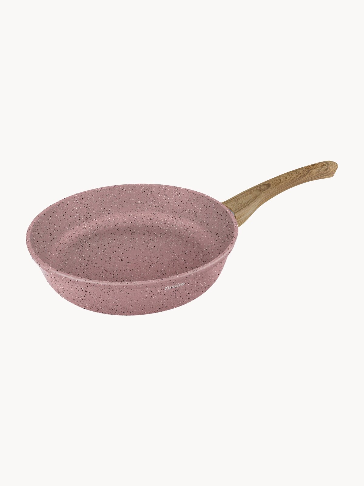 Сковорода Tesoro Molise Induction, розовая, для индукции, алюминий, антипригарное покрытие