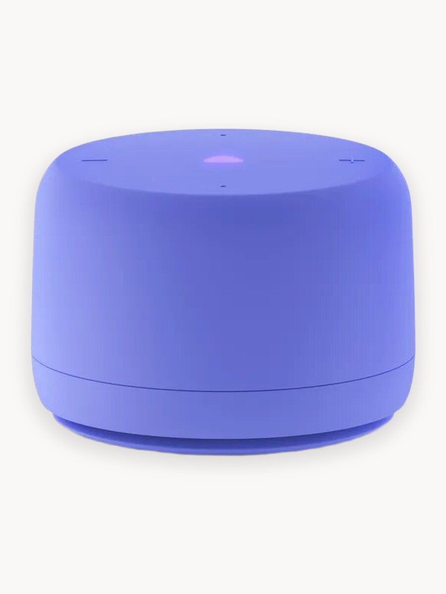 Умная колонка Yandex Станция Лайт 2 без часов Алиса лиловая 6W 1.0 BT/Wi-Fi 10м (YNDX-00028VIO)