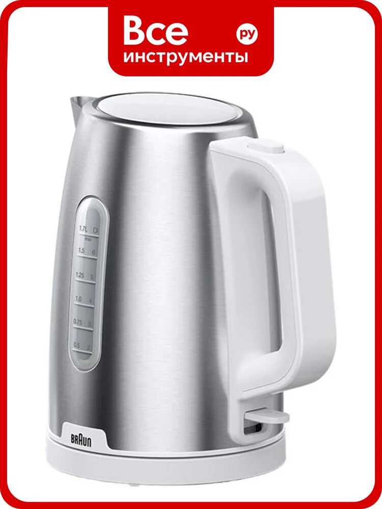 Электрочайник Braun WK102AI-WK1500WH KE 4P INT 0X21010071