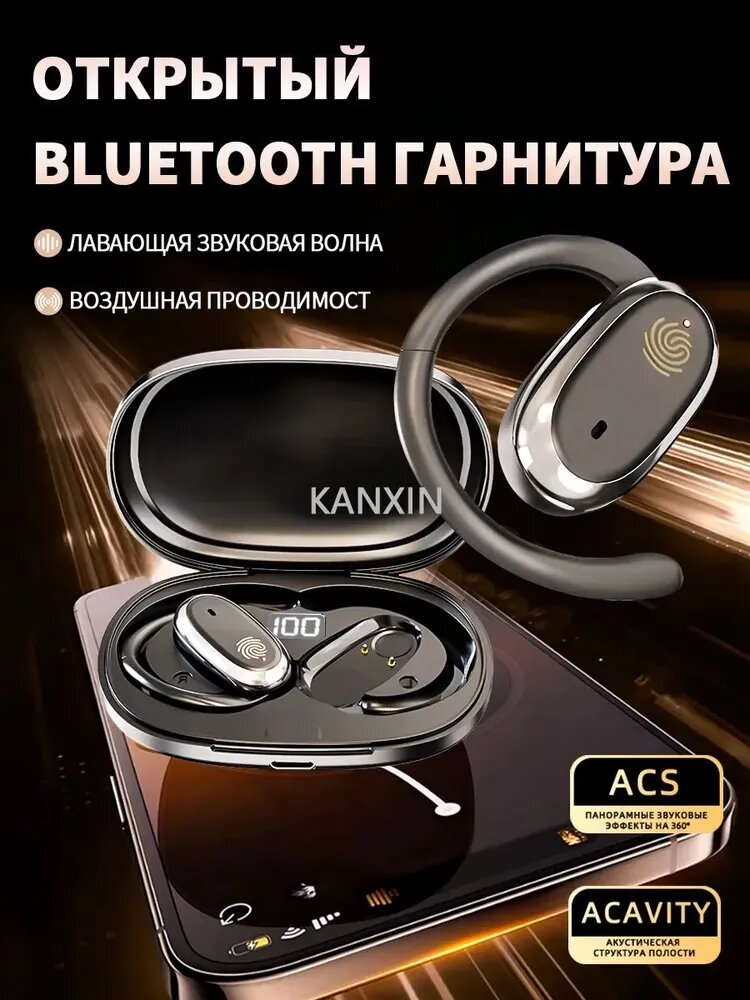 Xiaomi Наушники беспроводные с микрофоном, черный