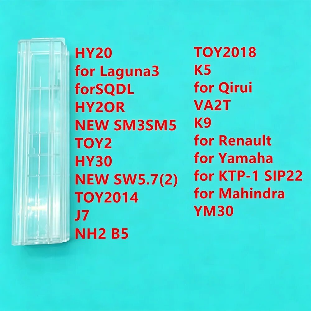 2026 Lishi 2в1 HY20 HY20R HY30 J7 J6 K5 K9 для Laguna3 NH2 B5 для Qirui для Renault for Renault
