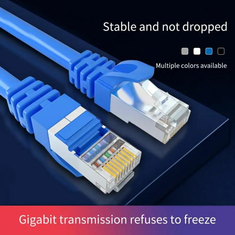 Кабель Ethernet Cat6, сетевой кабель UTP RJ45, сетевой соединительный кабель для PS, ПК, интернет-модема, маршрутизатора, сетевой кабель Cat 6 Ethernet