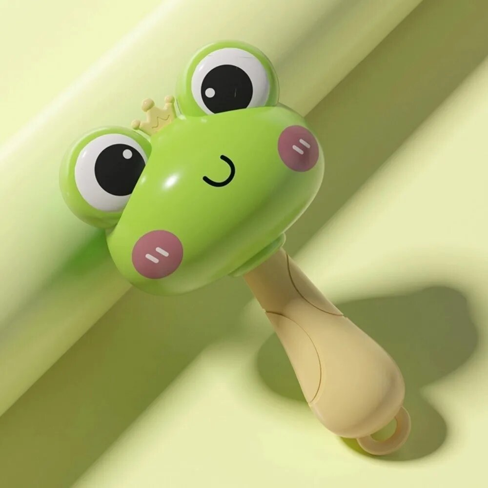 Пластиковая погремушка лягушонок, цвет frog