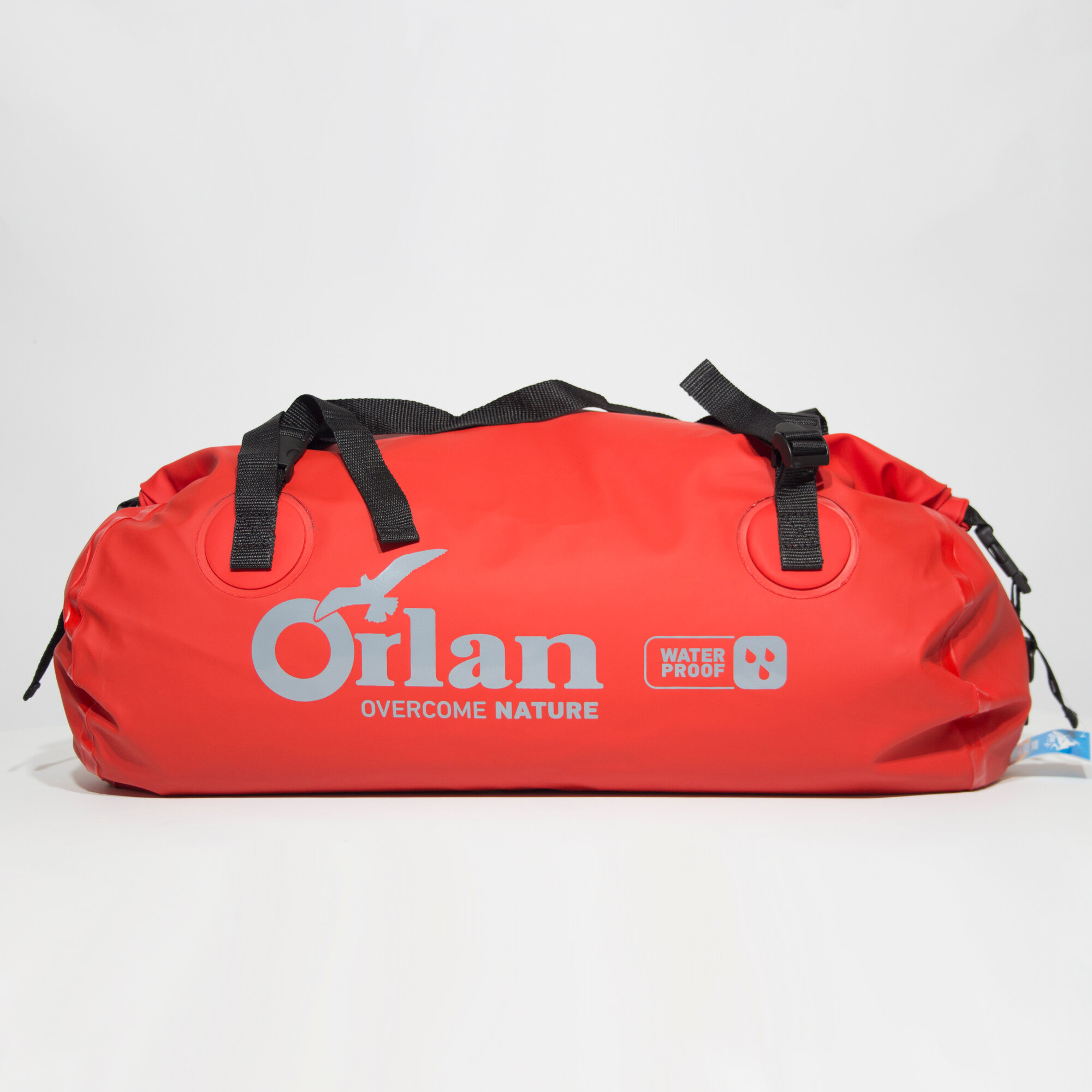Гермосумка ORLAN Экстрим ПВХ трикотаж 40л красный