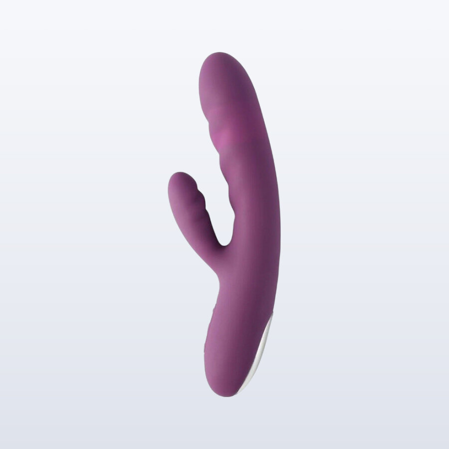 78141 Svakom Avery, сиреневый. Вибратор-кролик с возвратно-поступательными движениями