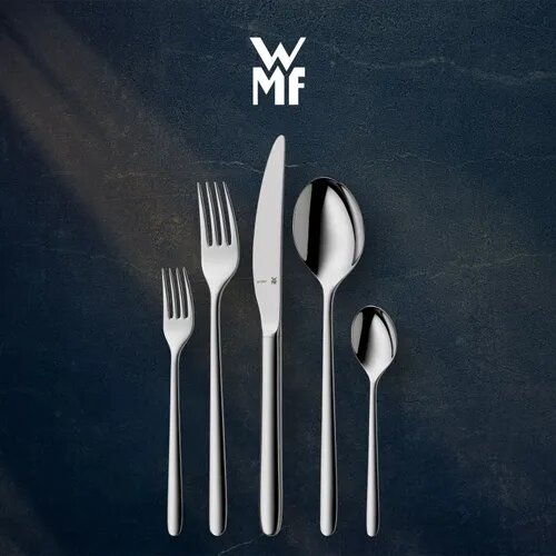 WMF Набор столовых приборов flame plus 30 предм. серебристый