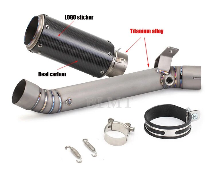 Выхлопной глушитель для Kawasaki ZX10r, модель 2011-2020, выхлопная труба из титанового сплава