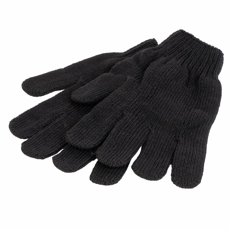 Перчатки х/б полушерстяные 2 пары