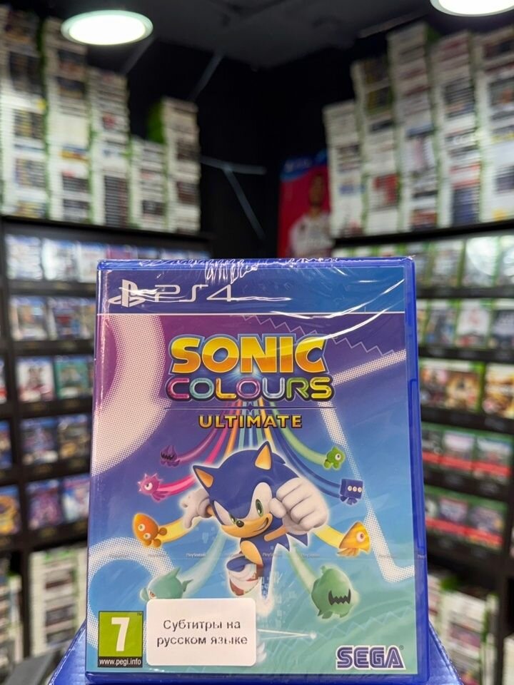 Игра Sonic Colours Ultimate PS4