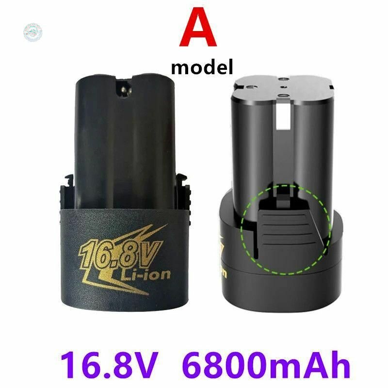 Аккумулятор 16.8V 6800 мАч 18650 для шуруповерта, литий-ионный, без проводов, длительная работа, совместимый с электроинструментами