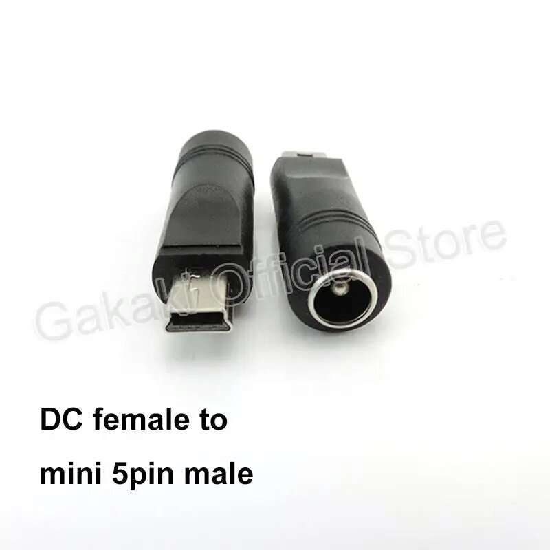 Кабель-переходник USB 5V на DC 5V 9V 12V mini 5p 5pin