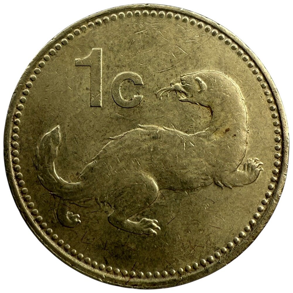 Мальта 1 цент 1991 г.