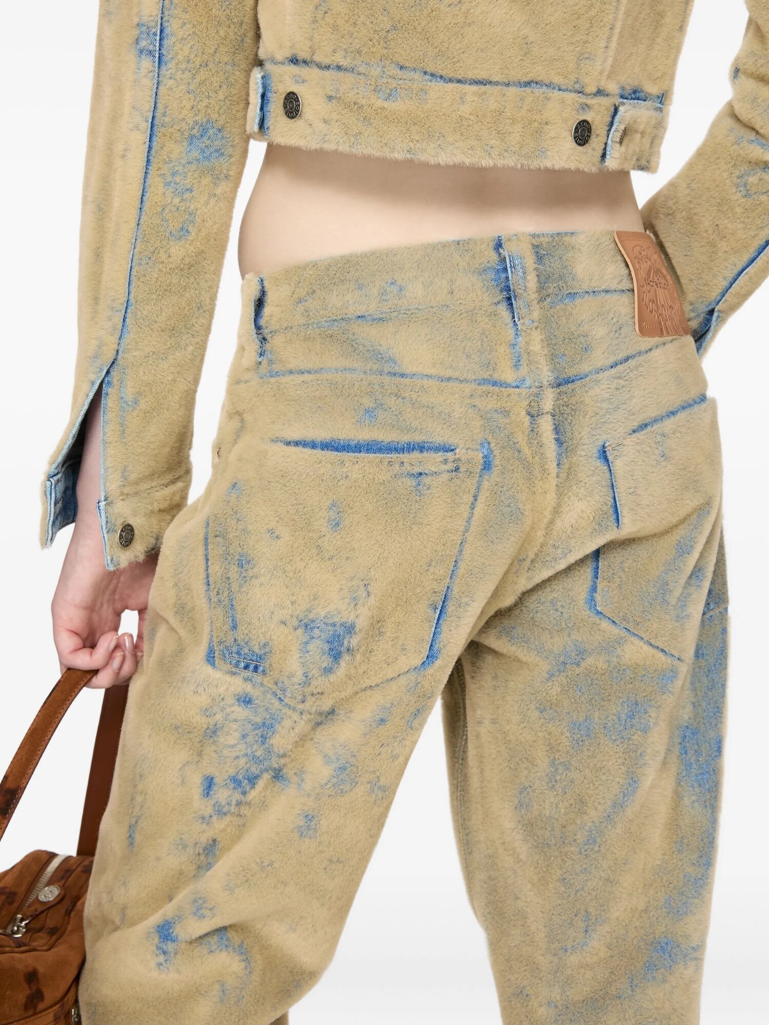 Джинсы Acne Studios Textured jeans, размер 32, разноцветный — фото 1
